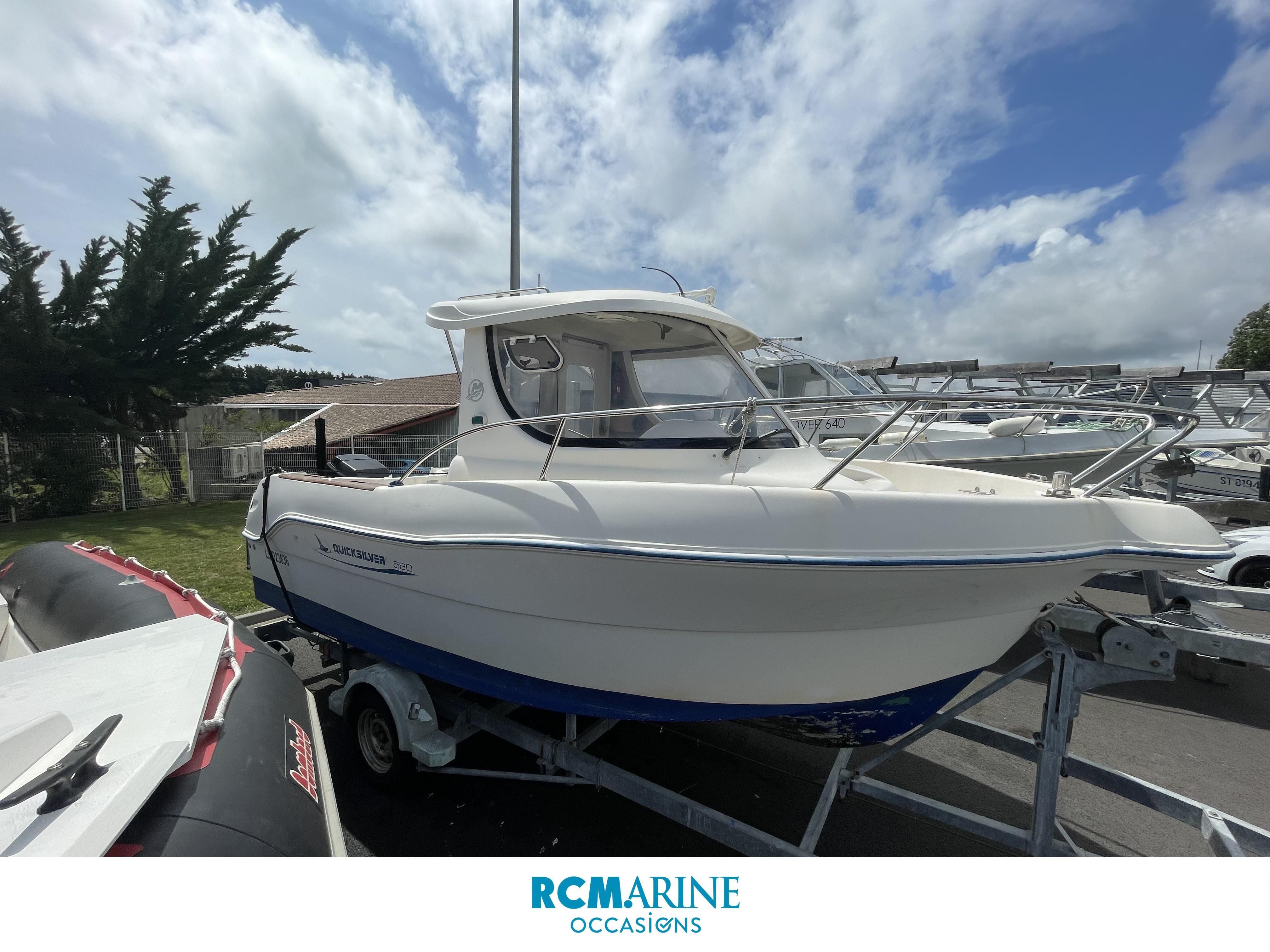 Quicksilver quicksilver 580 d'occasion vendu, référence annonce 7585 RC ...