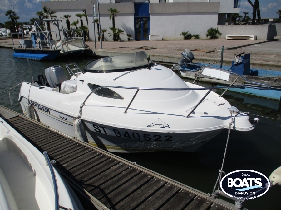 Quicksilver quicksilver 500 cabin bateau d'occasion à vendre, référence ...