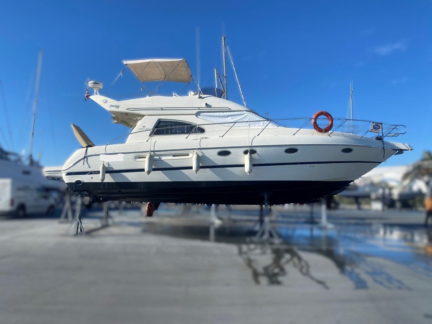 Cranchi atlantique 40 fly bateau d'occasion à vendre, référence annonce ...