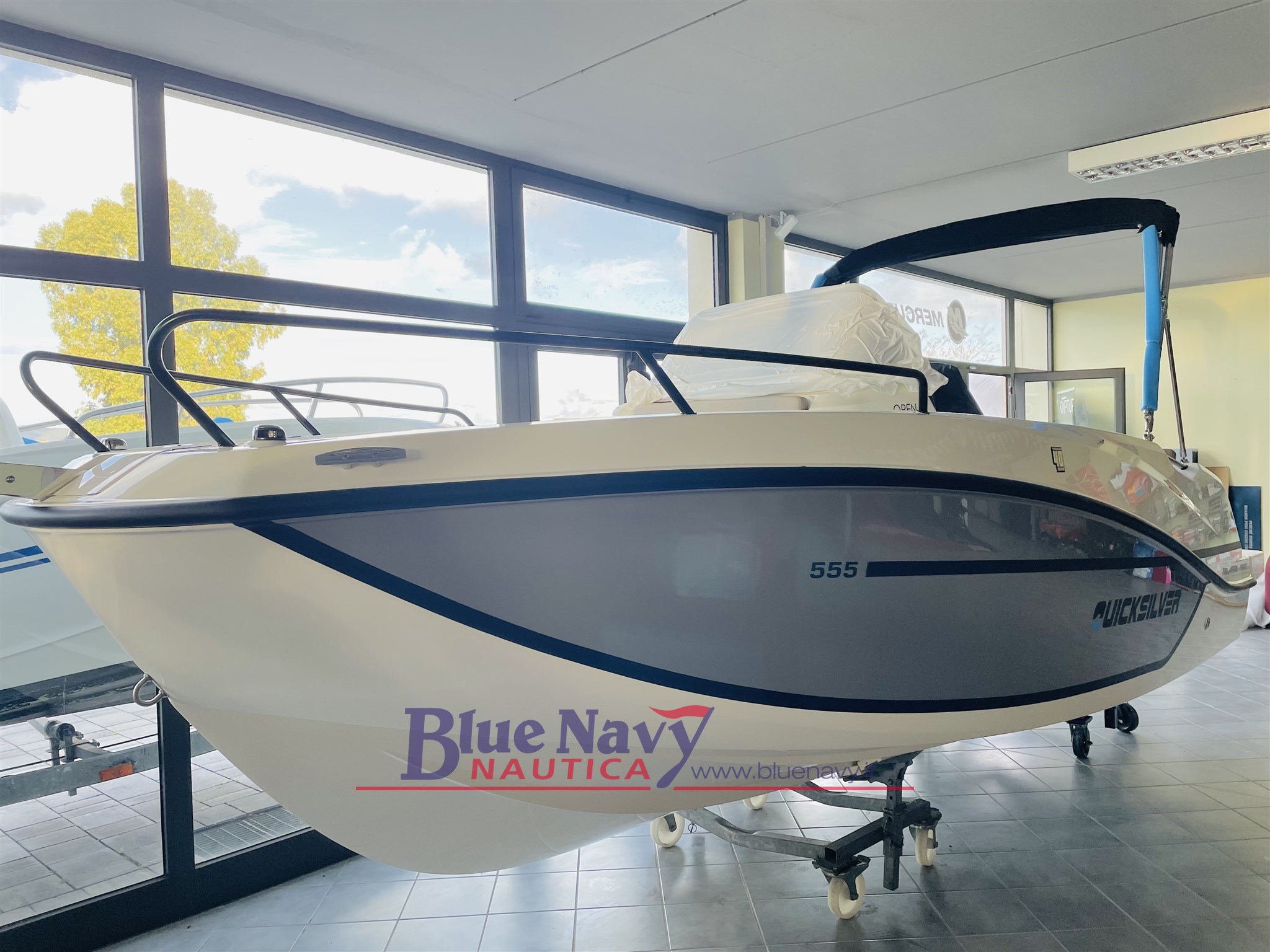 Quicksilver activ 555 open + 40 pro mercury nuova barca in vendita ...