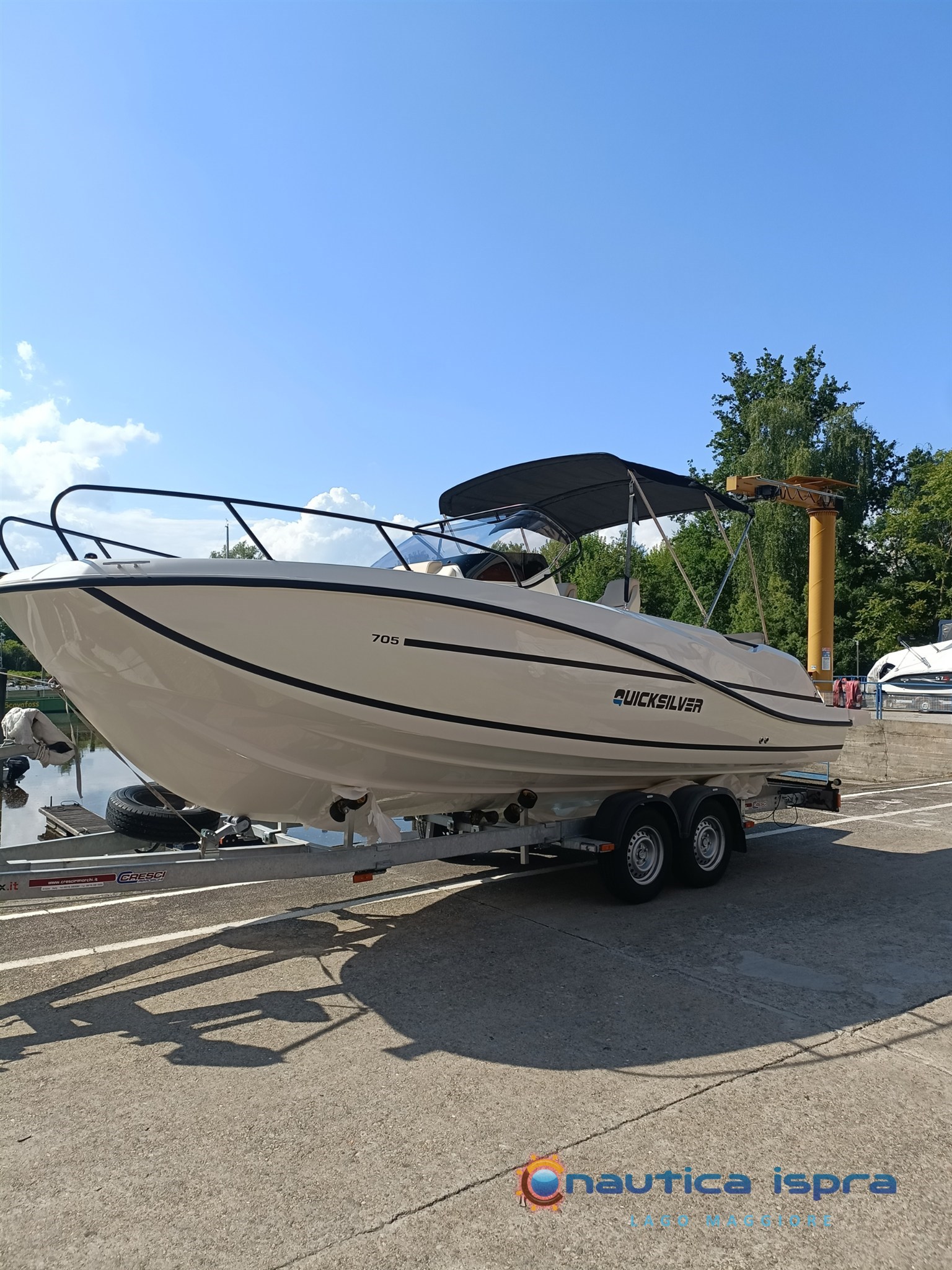 Quicksilver 705 open bateau neuf à vendre, référence annonce 32367 ...